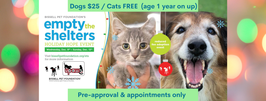 Home - Upper Peninsula Animal Welfare Shelter